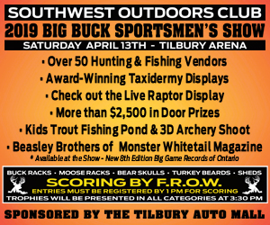 Big Buck Sportsmen Show This Weekend In Tilbury