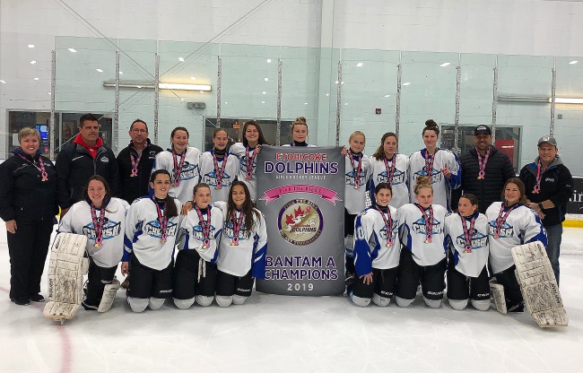 Bantam Crush Win Pink The Rink Tournament